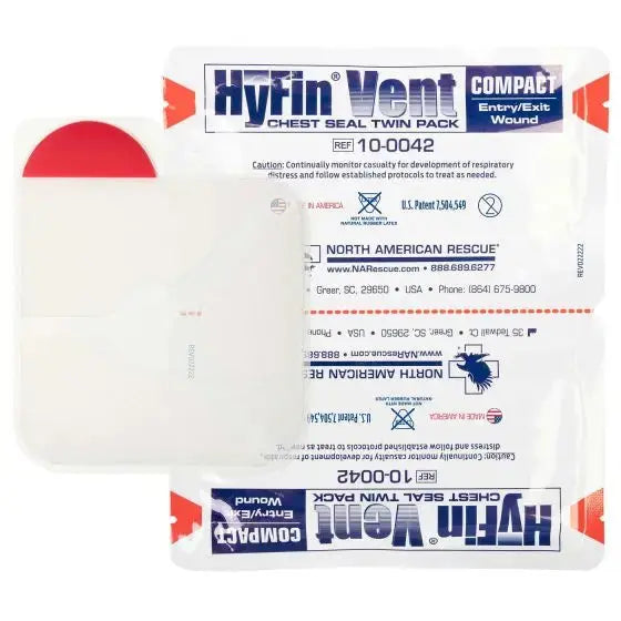 Hyfin Compact Chest Seal Twin Pack – ShieldBox